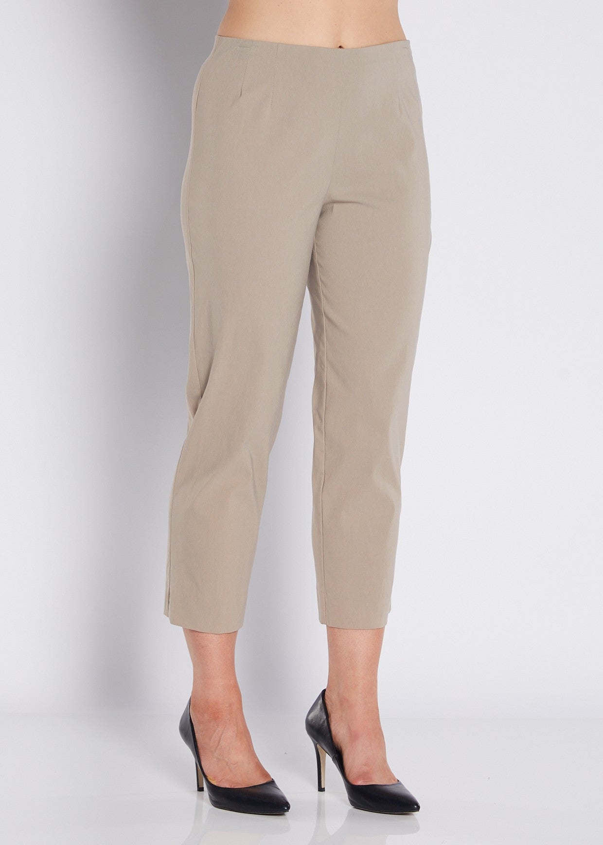 Wow Heritage Bengaline miracle stretch 7/8 straight pants in raffia ...