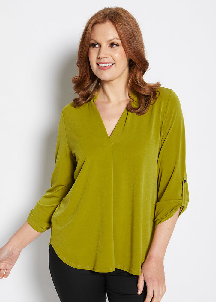 Kafton Tunic in Chartreuse – Philosophy Australia